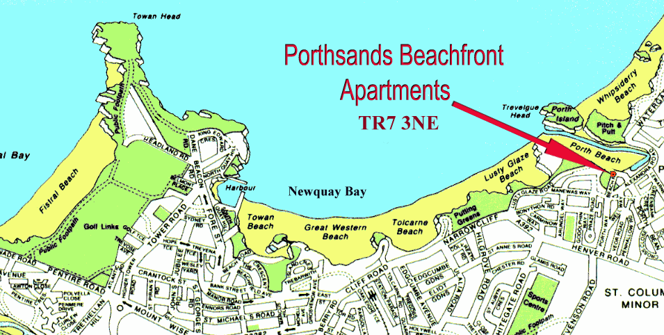 Port Wenn Cornwall England Map - United States Map